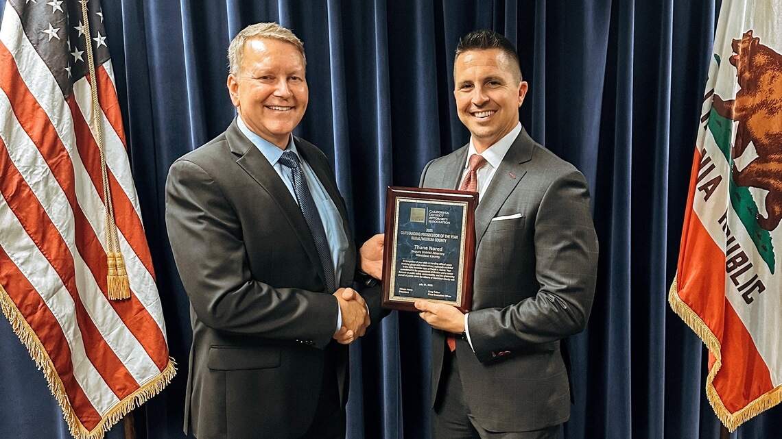 Stanislaus prosecutor Thane Nored earns top state honor | Modesto Bee
