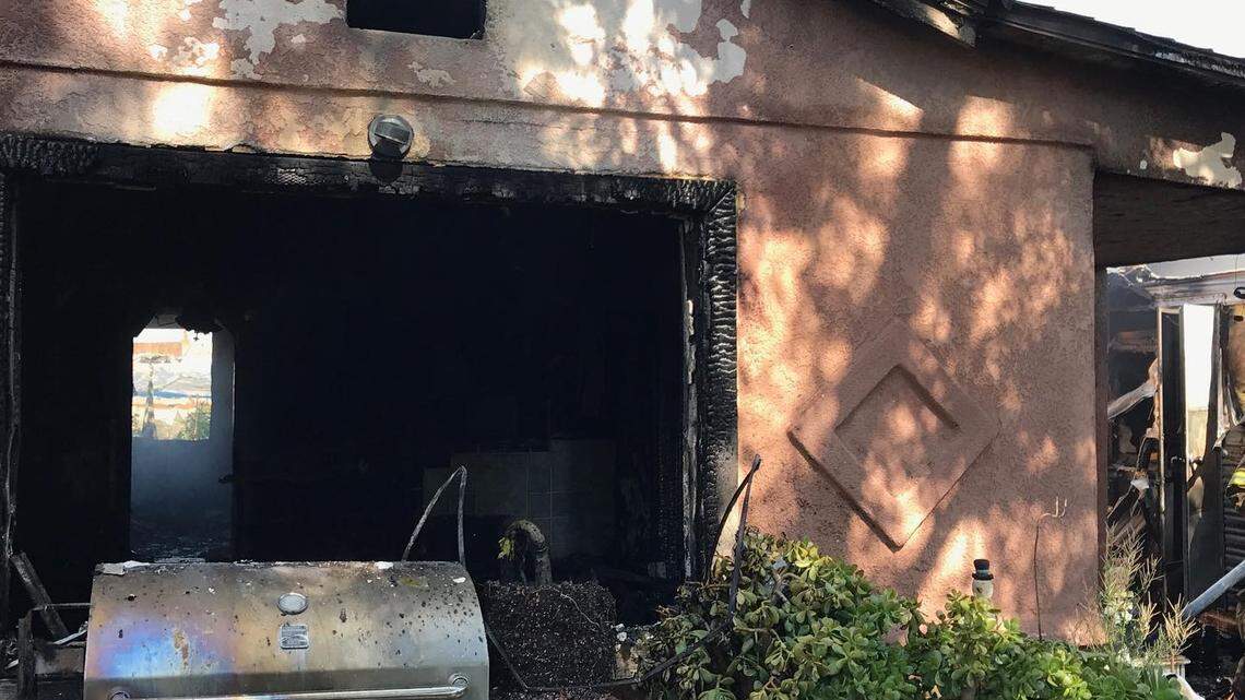 Arson suspected in fire at house in south Modesto CA | Modesto Bee