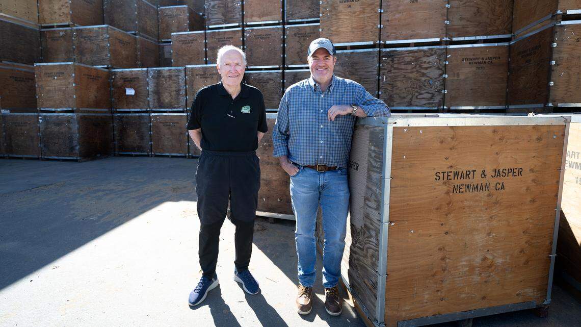 An inside look at Stewart & Jasper Orchards, almond producers in Newman ...