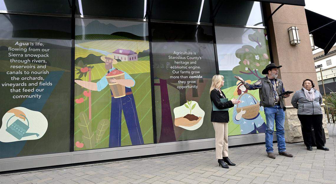 Vintage Faire mural celebrates Stanislaus agriculture | Modesto Bee
