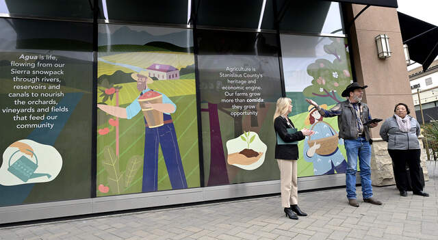 Vintage Faire mural celebrates Stanislaus agriculture | Modesto Bee