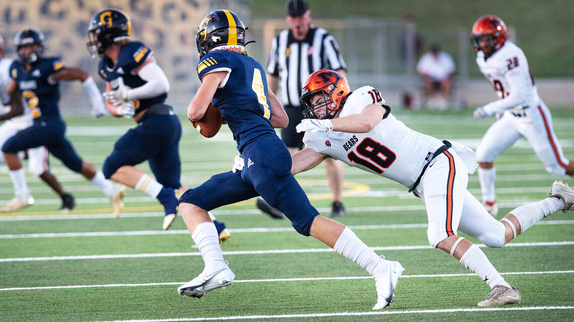 Merced routs Gregori in a high school football game in Modesto CA ...