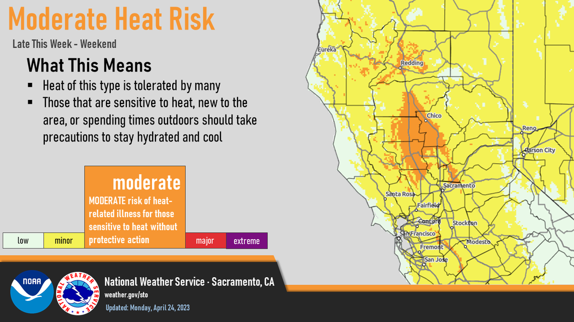Modesto CA forecast: 90-degree temperatures expected in Valley ...